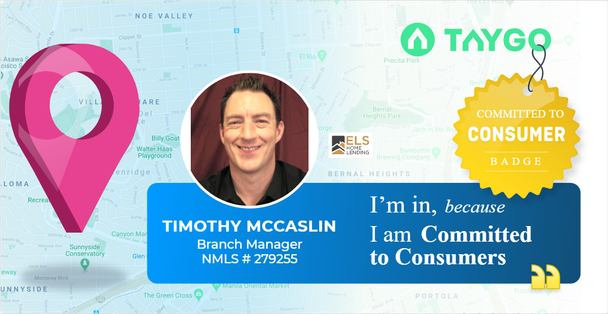 Timothy McCaslin - NMLS # 279255